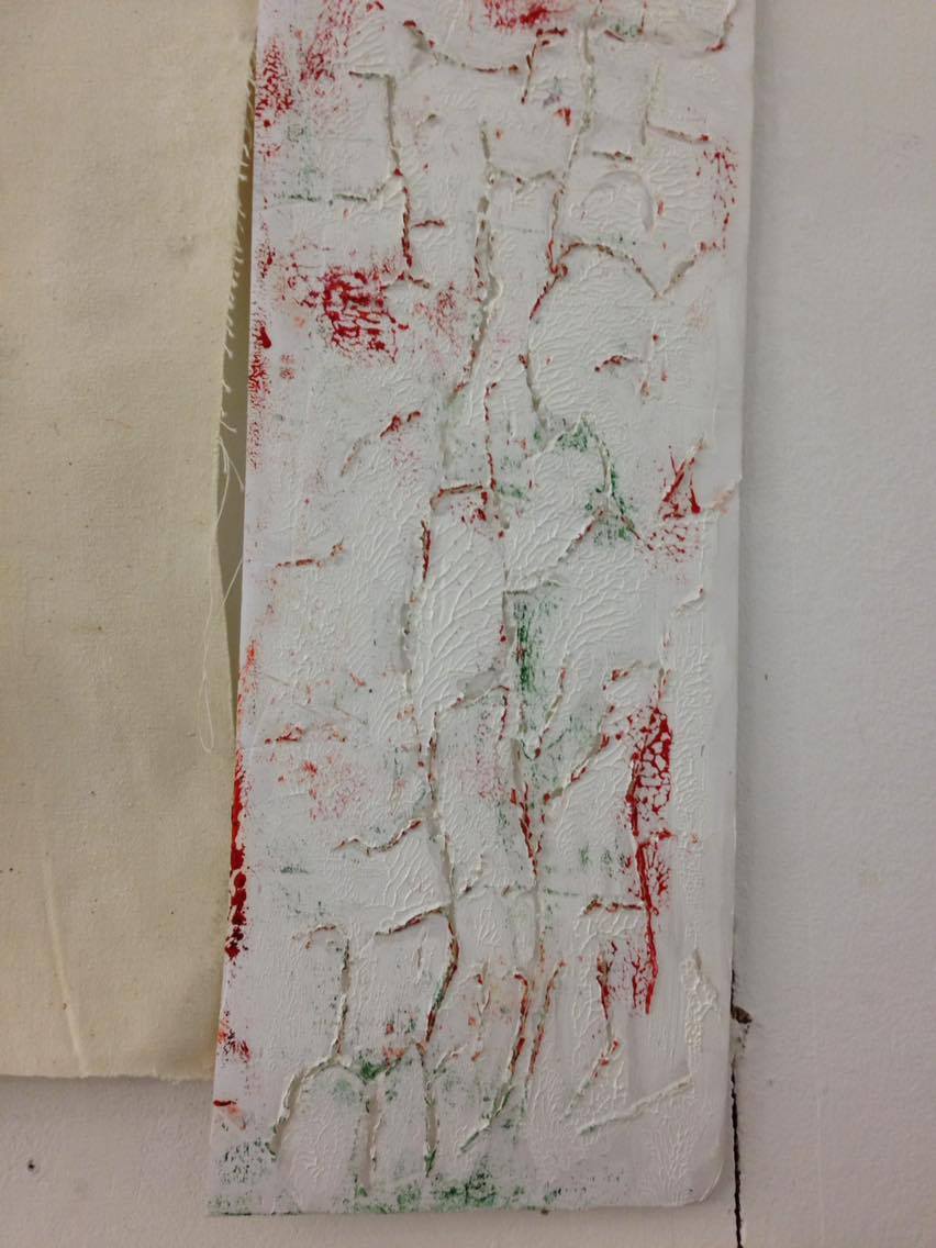 Exploring Texture and Colour Through Landscape: Polystyrene Oil Prints