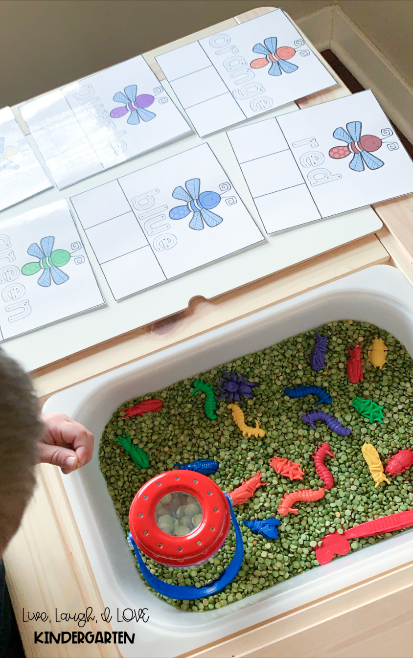 I added some tweezers, bug jar, and sorting mats . The tweezers were a ...