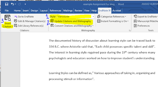 Inserting References into your Research Articles - Spot Black