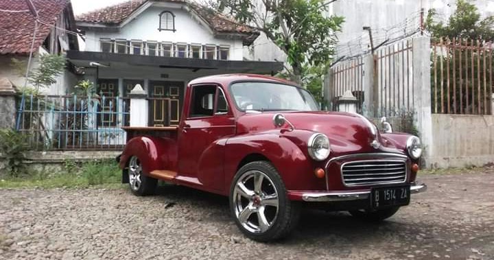 Mobil Klasik Morris pickup THN 61 mesin ori - LAPAK MOBIL DAN MOTOR BEKAS