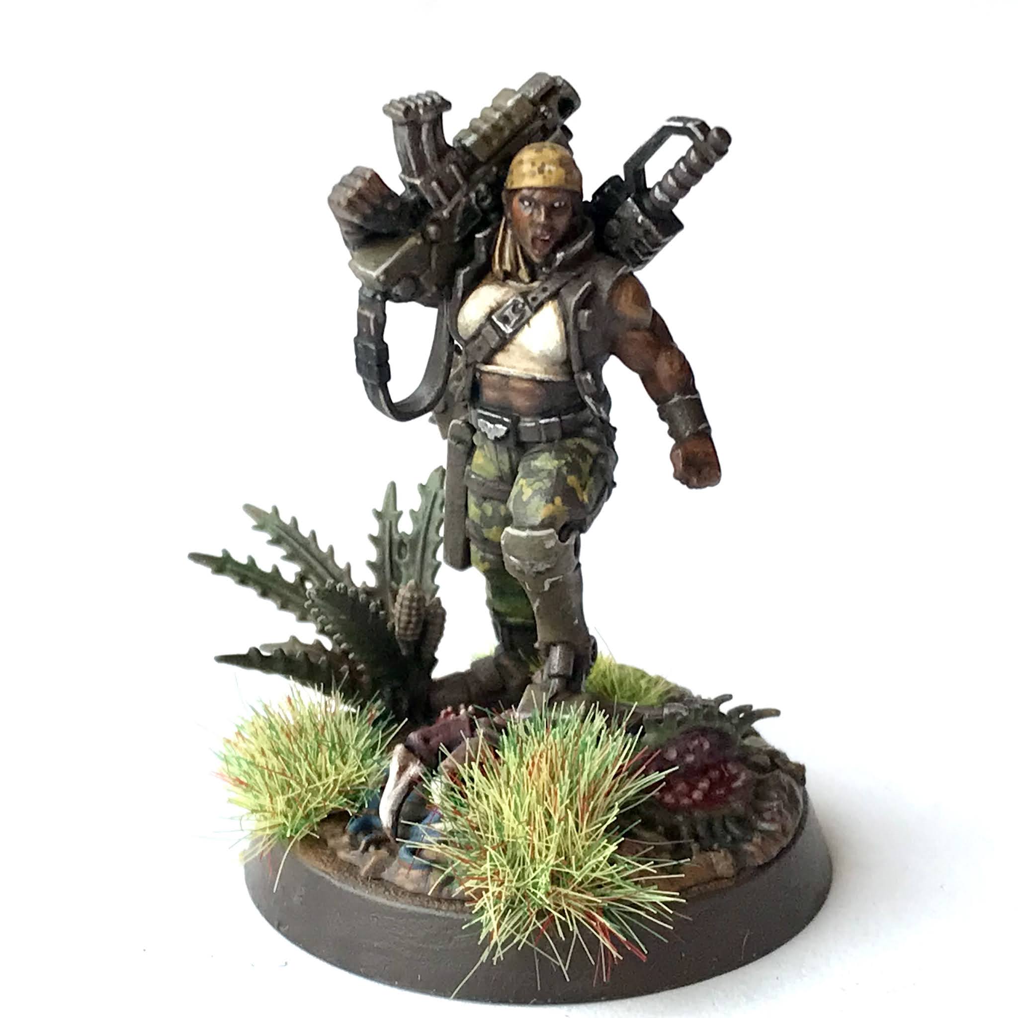 Death of a Rubricist: + Catachan Sergeant 'Ripper' Jackson