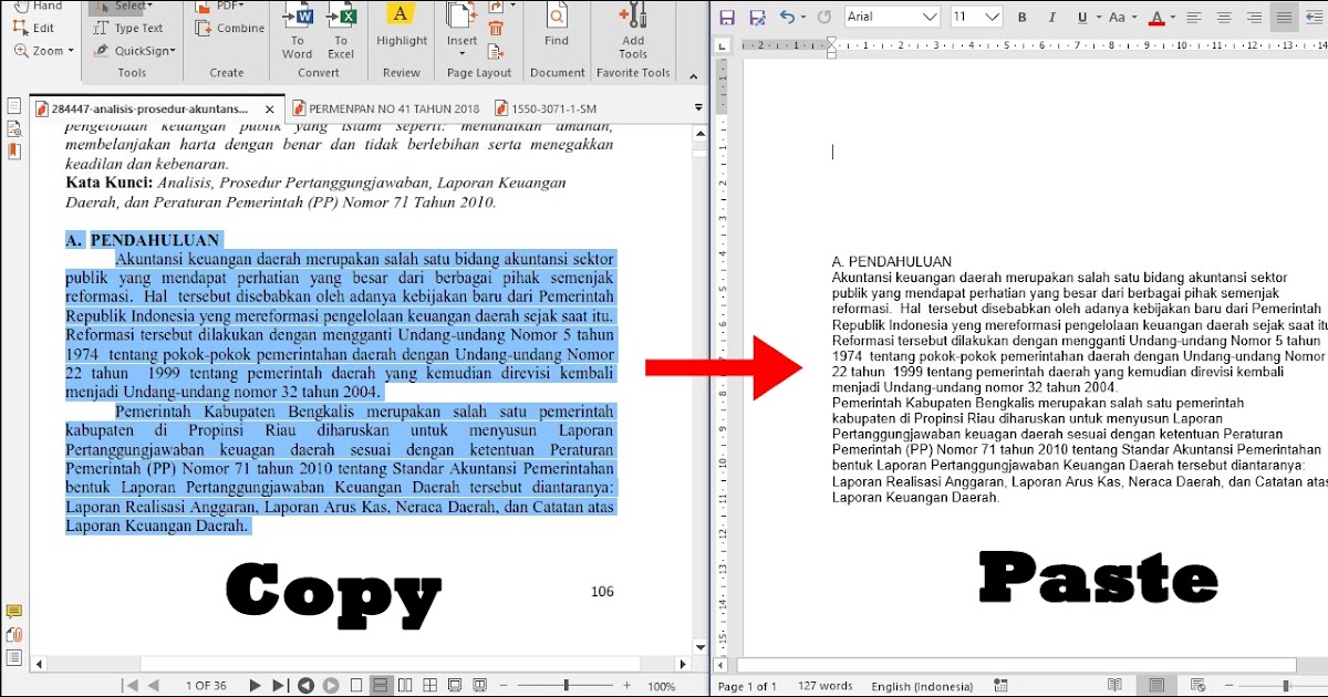 Cara Cepat Merapihkan Tulisan Hasil Copy Paste Dari PDF yang Berantakan ...
