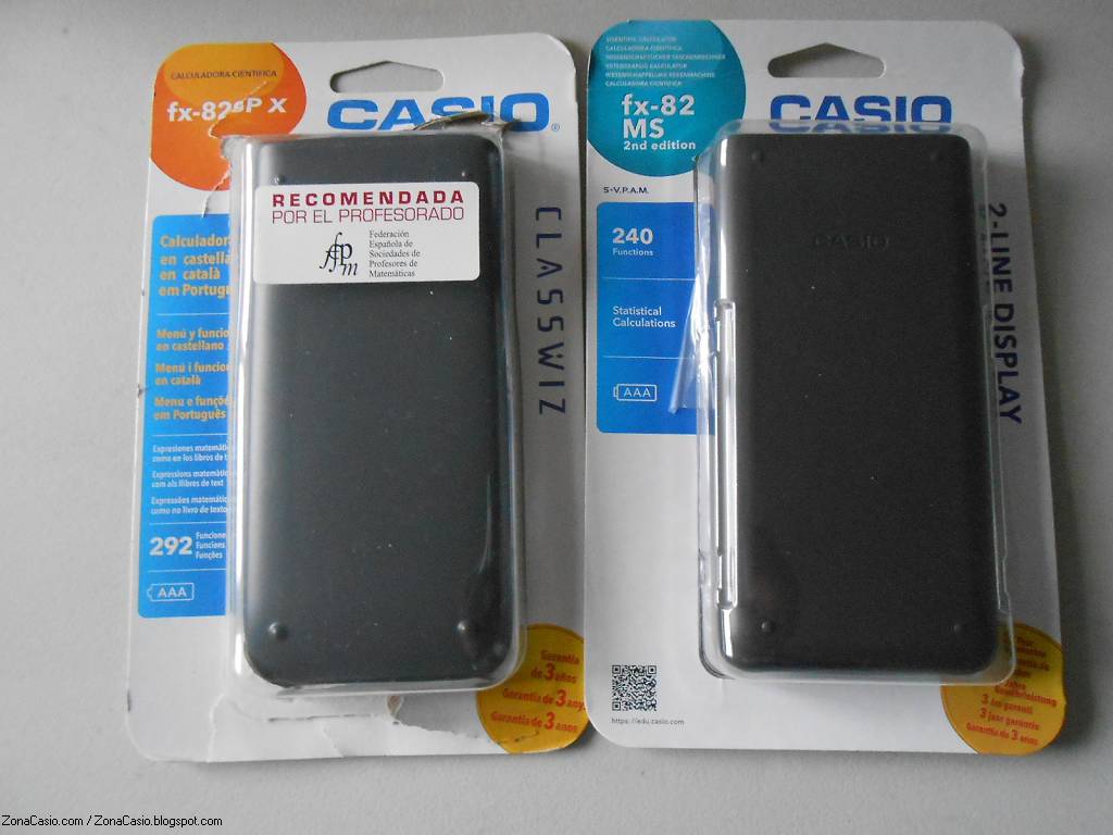 Zona Casio: Prueba de las nuevas calculadoras Zona Casio: Prueba de las nuevas calculadoras