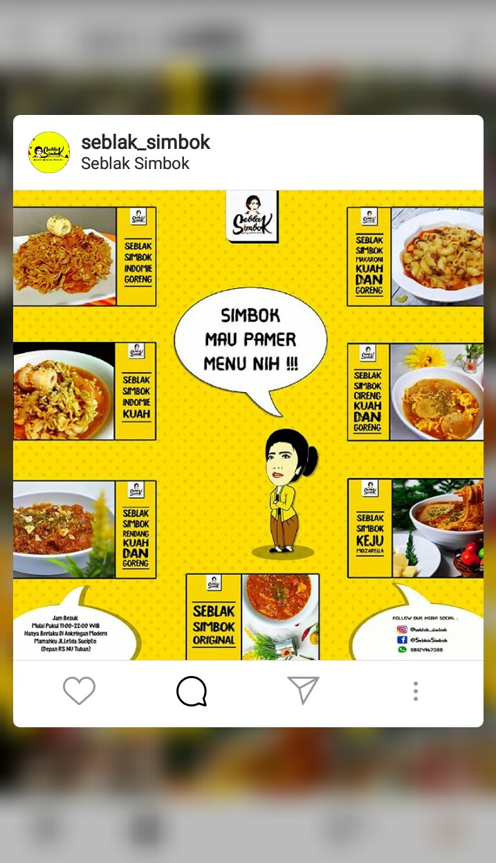 SEBLAK SI MBOK MALANG PEDAS MANIS GURIH