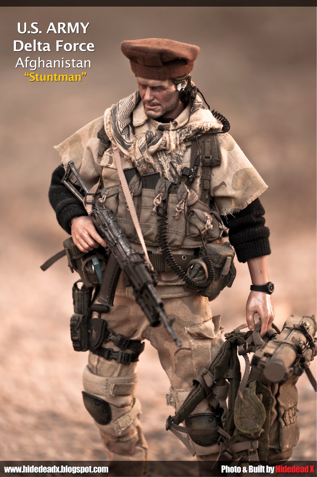 My 1/6 12" Action Figure: U.S. Army Delta force in Afghanistan "Stuntman"