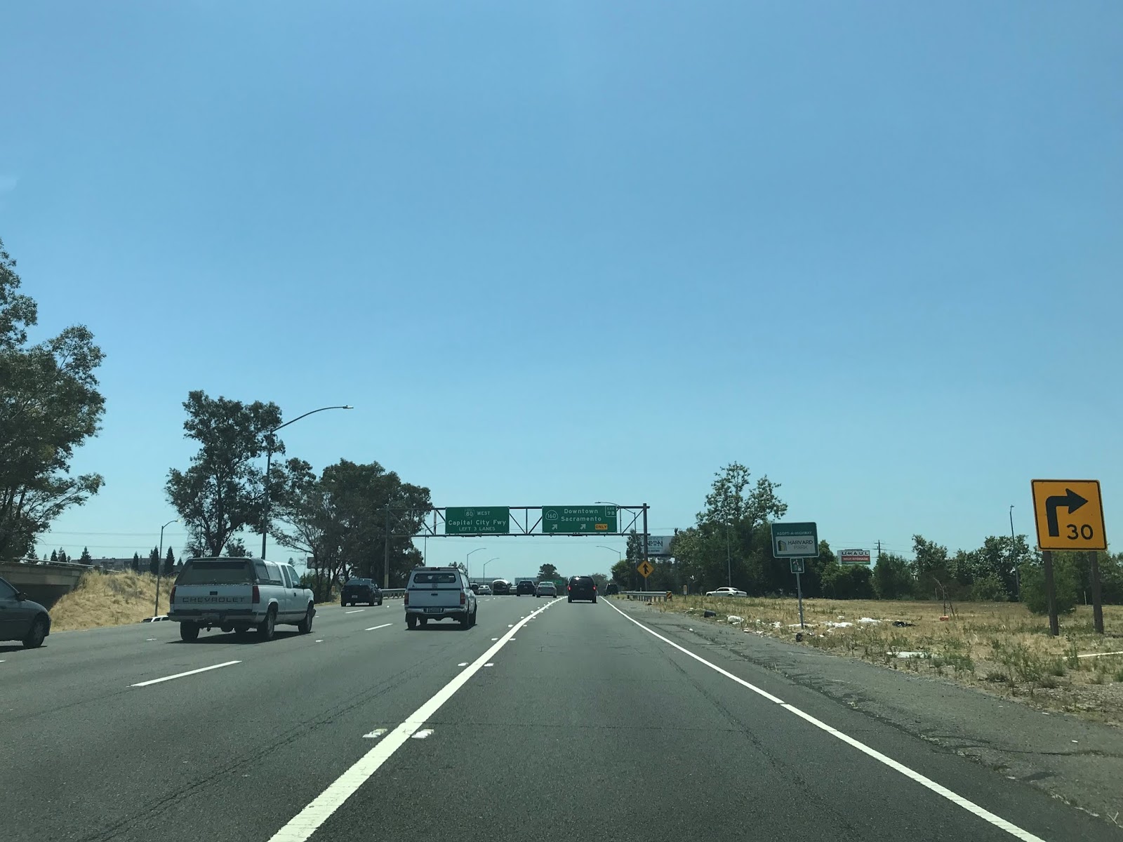 California State Route 160; the legacy of US Routes 40/50/99/99W/99E ...