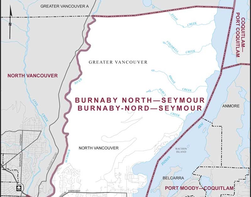 Canadian Federal Riding of the Day: Burnaby North-Seymour (British ... Canadian Federal Riding of the Day: Burnaby North-Seymour (British ...