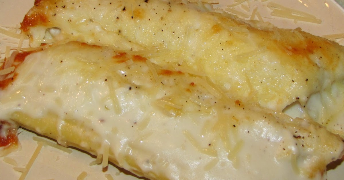 Big Mama's Home Kitchen: Creamy Shrimp Manicotti