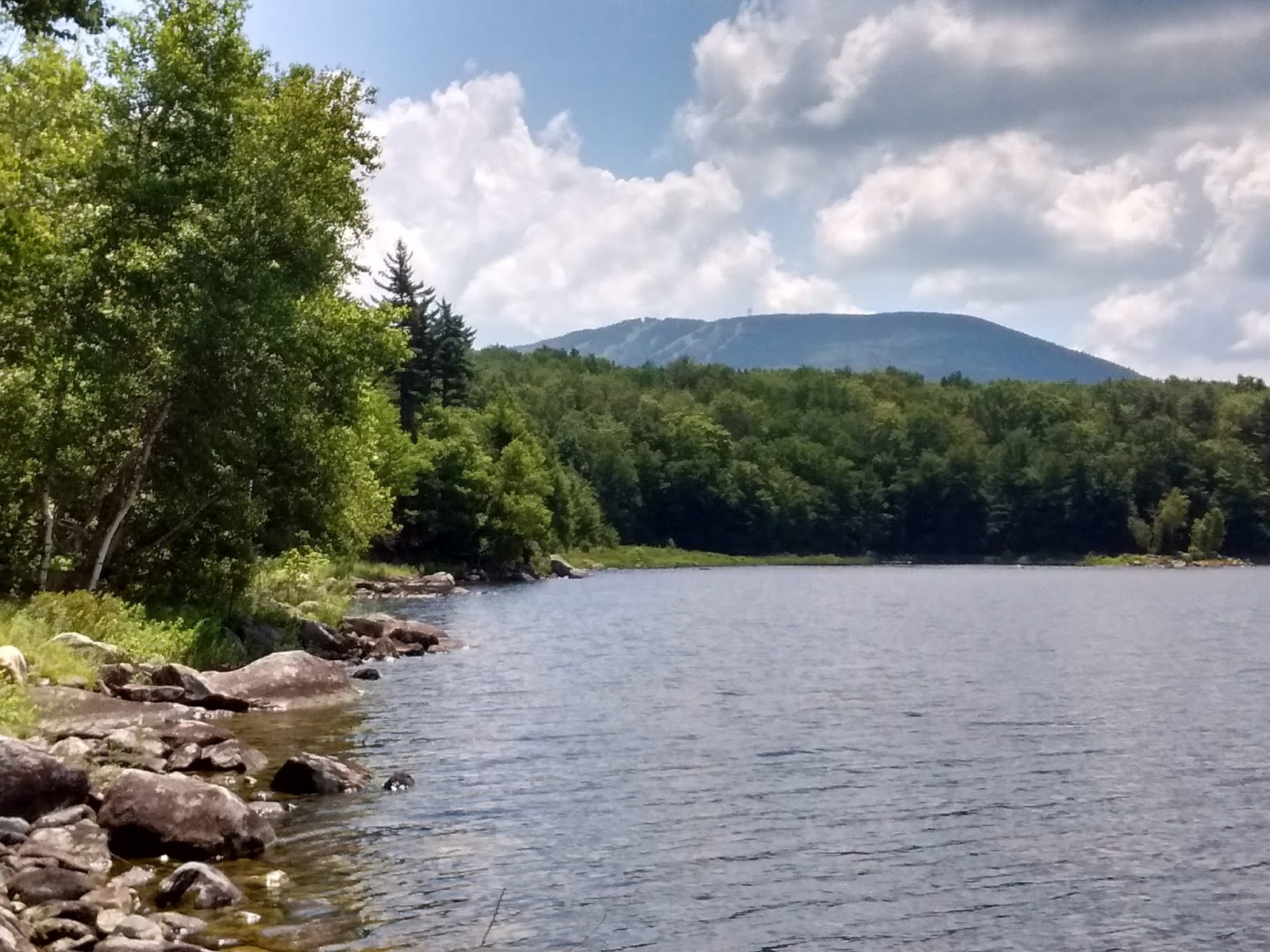 SOMERSET RESERVOIR paddling in southern Vermont.