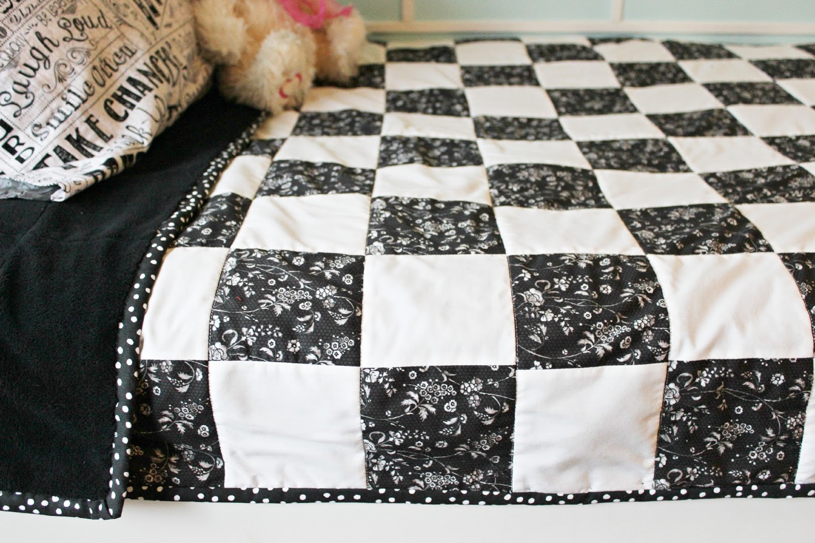Happy At Home: How To Sew A Patchwork Quilt