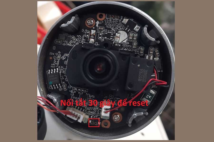 Hướng dẫn reset cứng camera IP KBVISION - Viễn Thông Nguyễn Khang