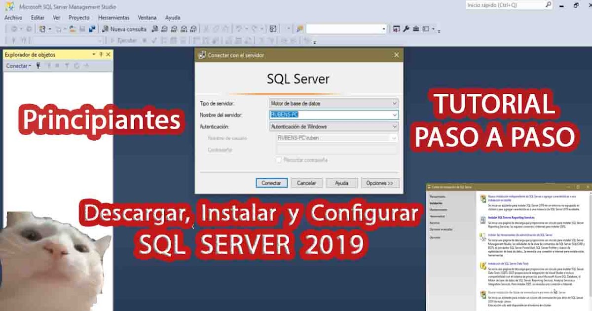 Descargar y configurar SQL Server 2019 ~ Master Legends Blog