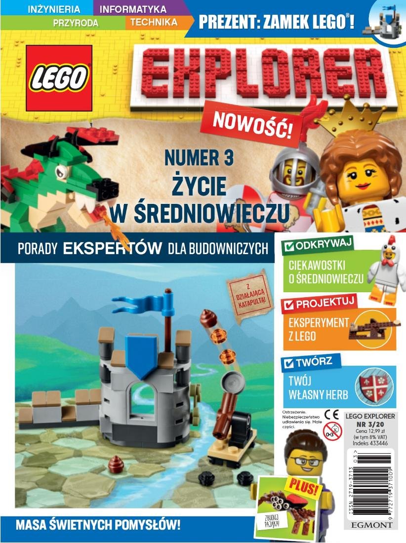 LEGOokazje: Magazyn Lego Explorer 3/2020 już w sprzedaży