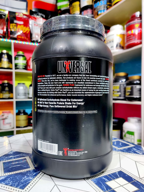 Universal Nutrition Carbo Plus, 1Kg, 55 Servings - NCRFS