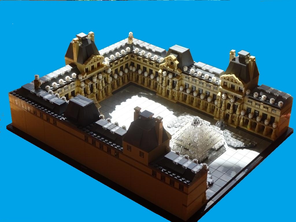 LEGOLEGU: LE LOUVRE COMPLET