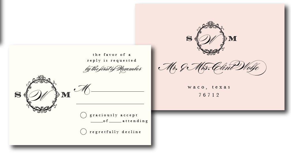 Wedding Invitations: the proofs - The Vintage Modern Wife