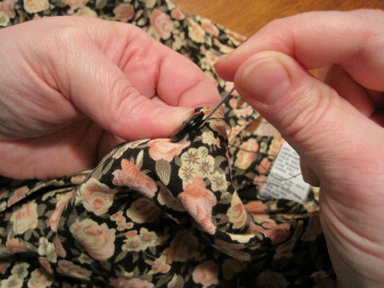 Remedial Adulthood: How to sew on a button