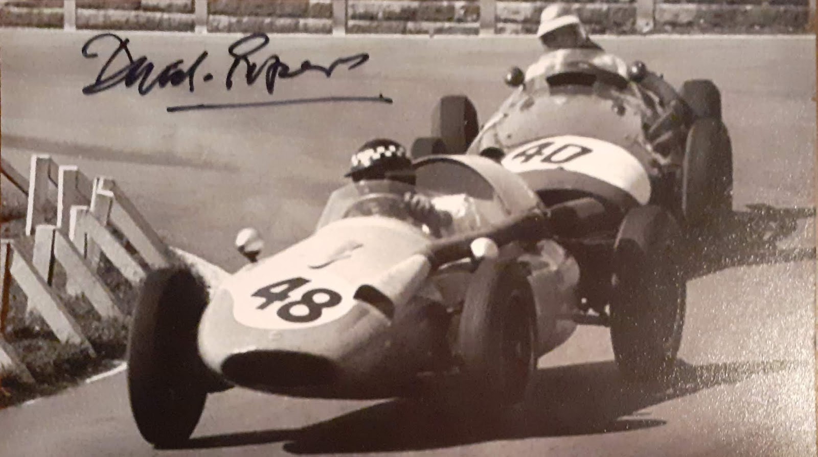 Autograph VIP: David Piper, a British former Formula One and sports car ...