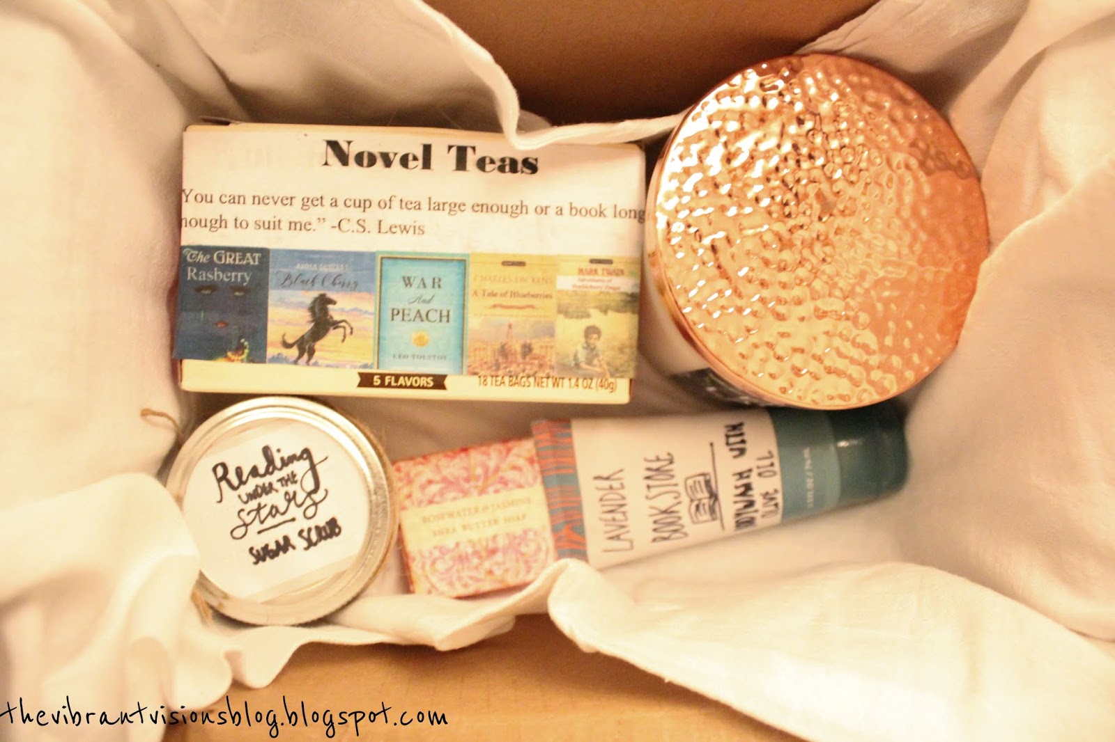 the Vibrant Visions blog: The Perfect DIY Gift for Literary Tea-Lovers