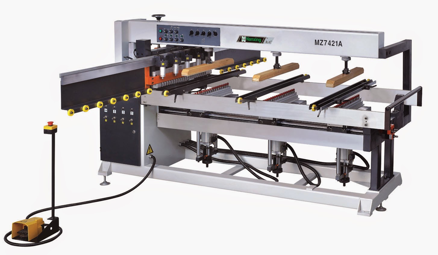 Jual Mesin-mesin Furniture/Mebel: Mesin Bor Panel - Four Rows MZ7421A
