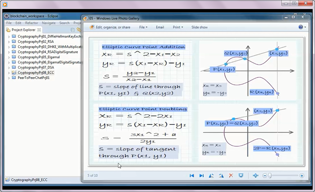 Prototype Project Elliptic Curve Cryptography Ecc Public Key Cryptography W Java 08