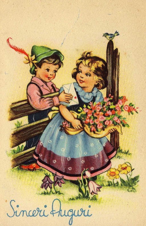 Miss Jane: Easter & Spring Vintage Postcards