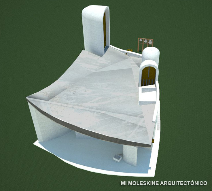 MY ARCHITECTURAL MOLESKINE®: LE CORBUSIER: CHAPEL OF NOTRE-DAME-DU HAUT ...