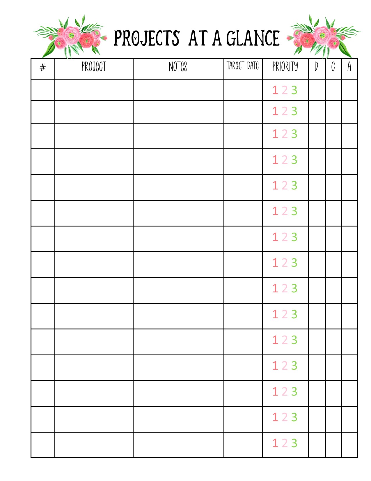 Fields Of Heather: My DIY Planner (And Free Printables)