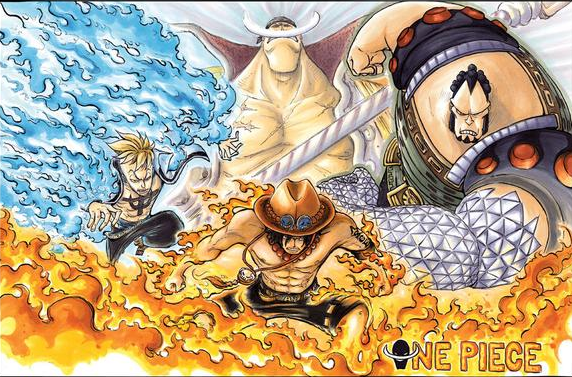 KOLEKSI GAMBAR ONE PIECE: Logo whitebeard pirates commanders list
