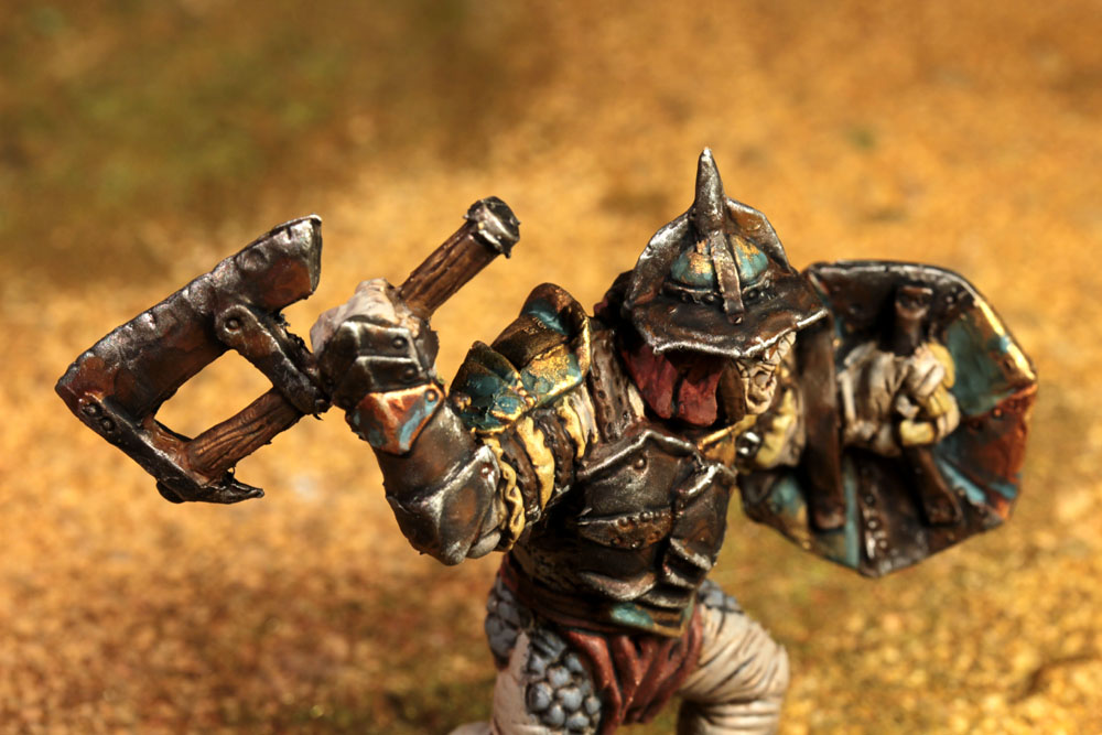 Philotep's 1/72 Minis Kingdom: Heavy Metal - Troll chieftain