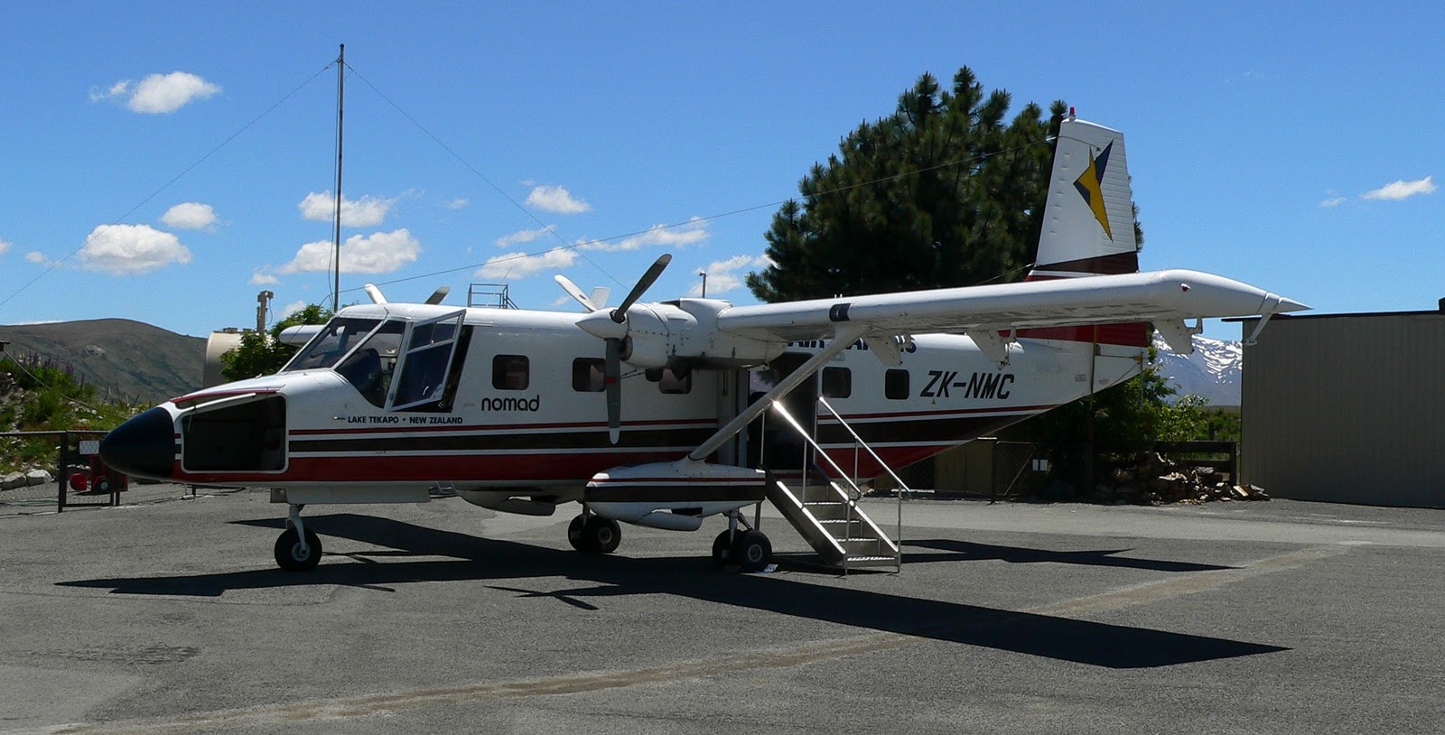 NZ Civil Aircraft: Exported. GAF N24A Nomad ZK-NMC