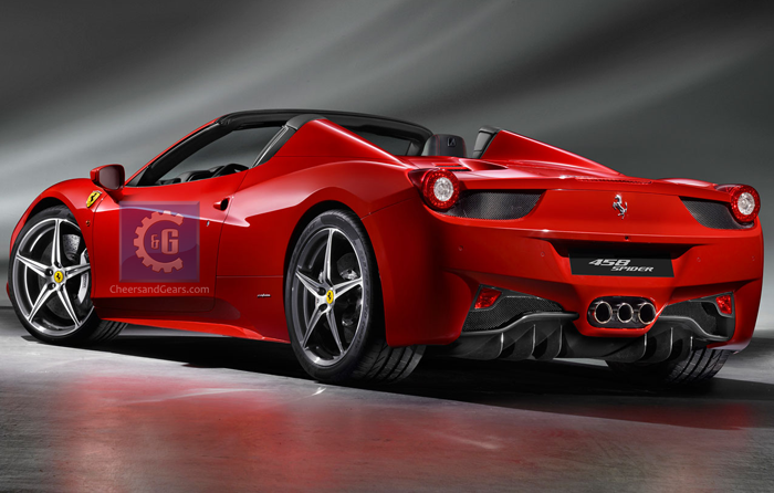 Fotos da Nova Ferrari F-458 Italia Spyder emergem antes do lançamento ...