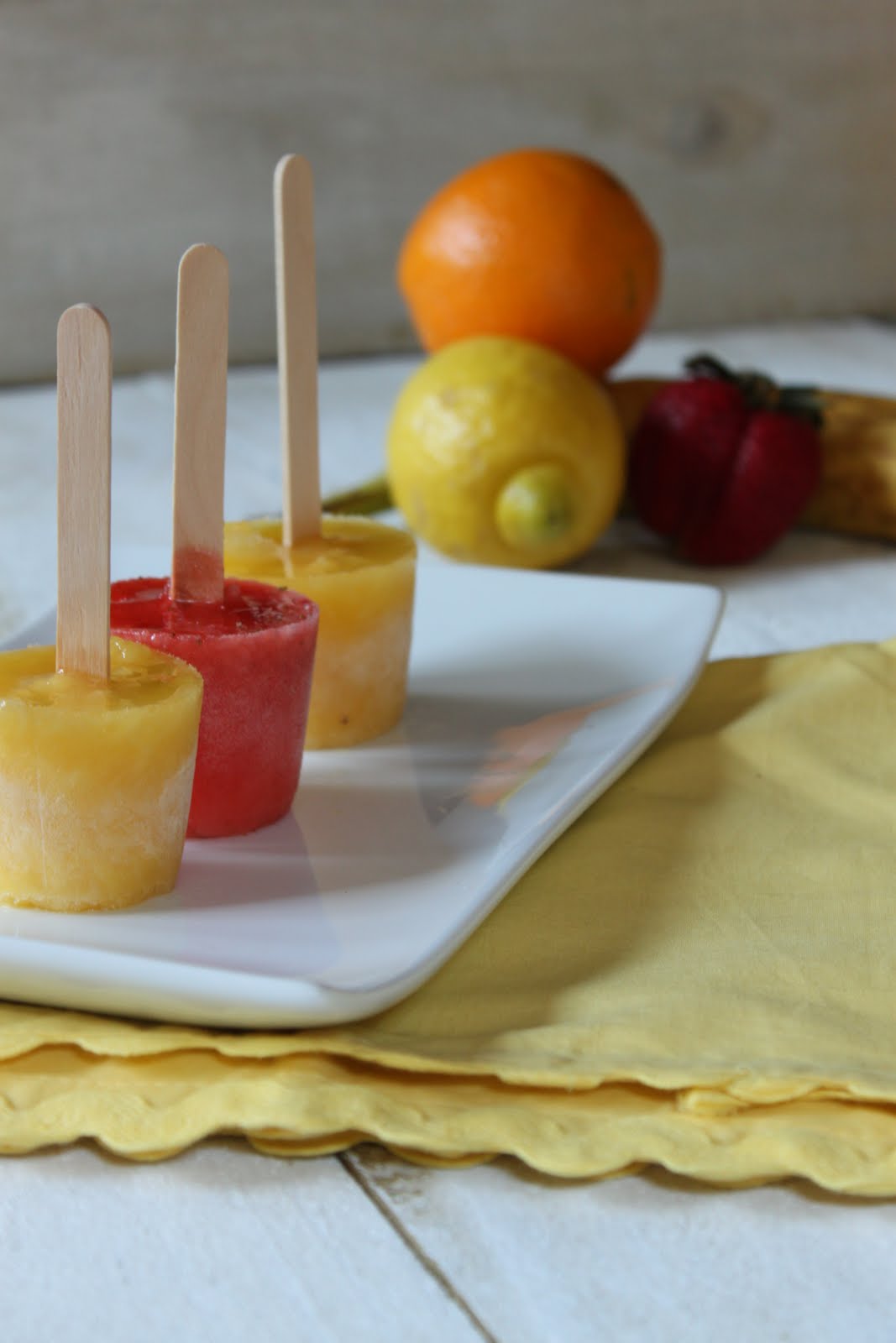 Crave. Indulge. Satisfy.: Mixed Fruit Popsicles