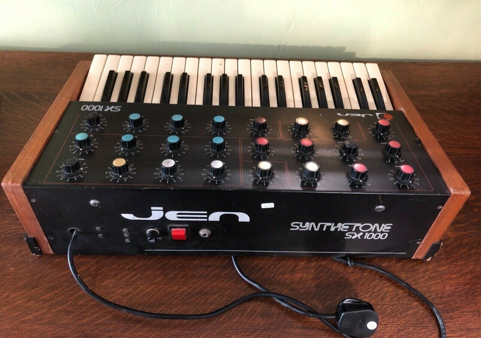 MATRIXSYNTH: Jen SX1000 Synthesizer Analog mono synth