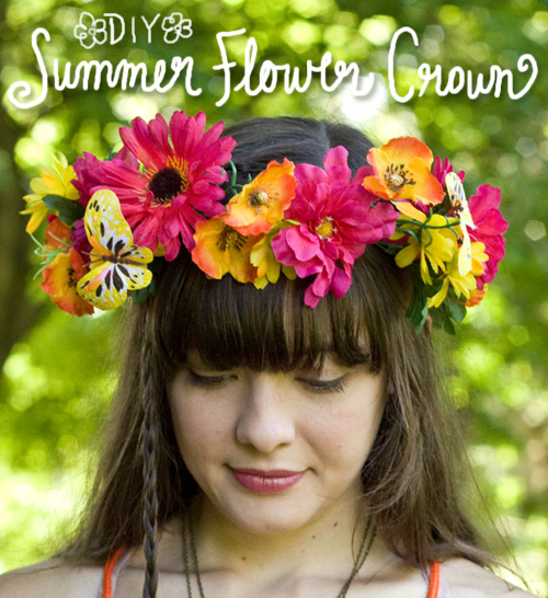 Camp Smartypants: DIY Summer Flower Crown