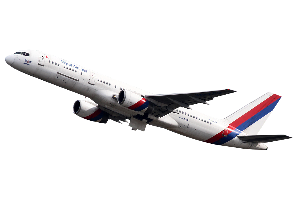 Nepal Airlines PNG - Nepali Plane Png