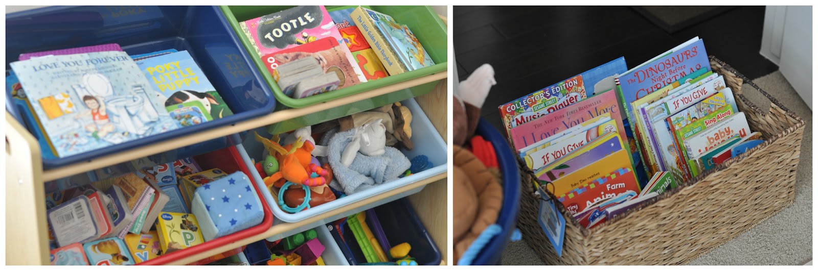 Organizing the Kid Books • Honey We're Home