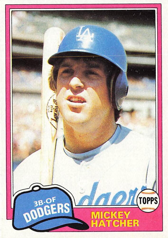 Baseball Cards Come to Life!: 1981 Topps Mickey Hatcher