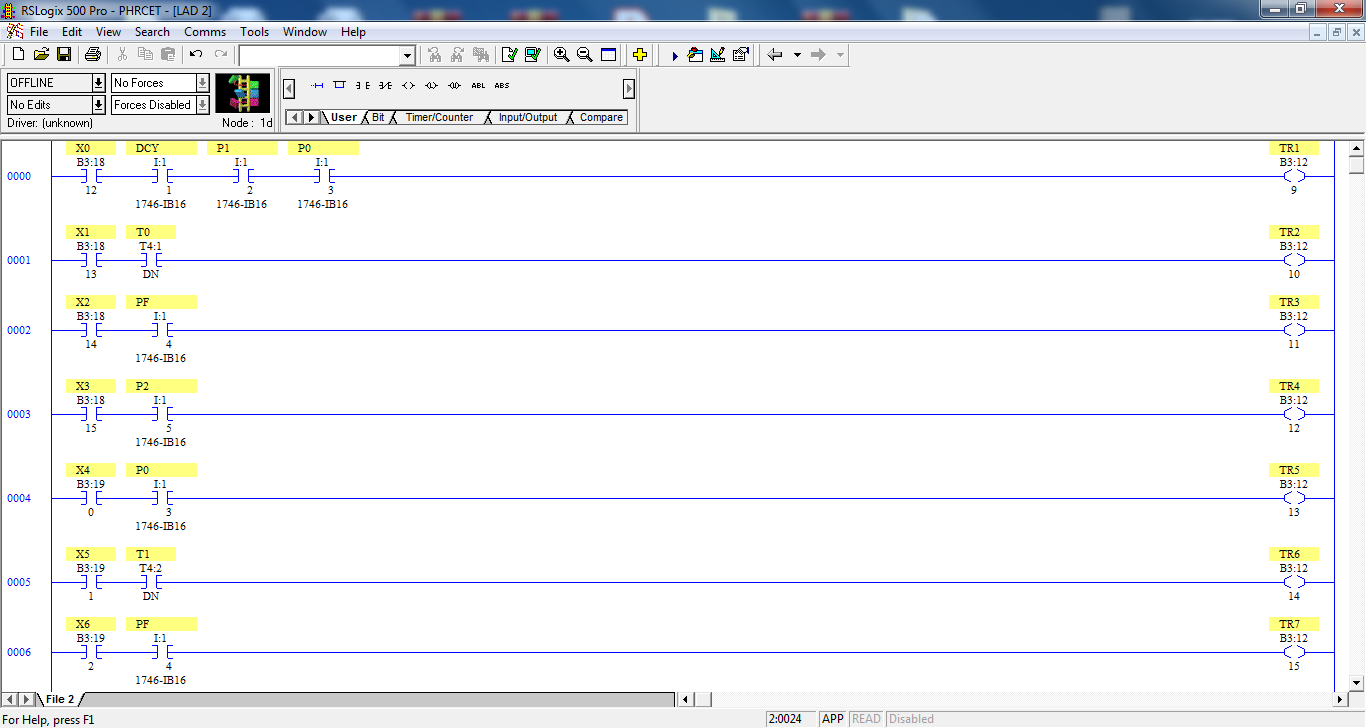 GRAFCET EN LADDER SUR RS LOGIX 500 ALLEN Bradlly