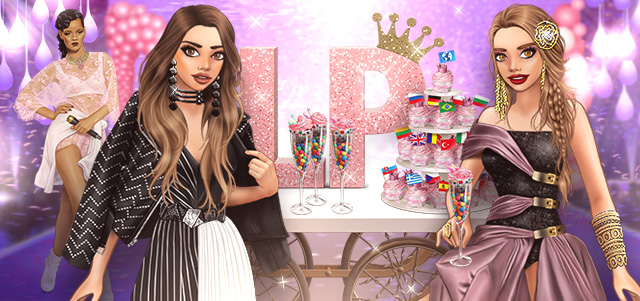 Lady Popular Fashion Arena: BIRTHDAY PARTY (BOARD EVENT)