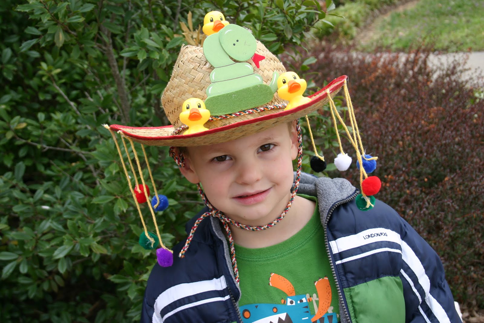 The Cupp Crew: A sweet girl and a crazy hat!