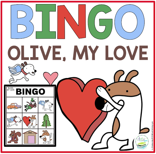 OLIVE, MY LOVE BINGO ~ Book Units by Lynn