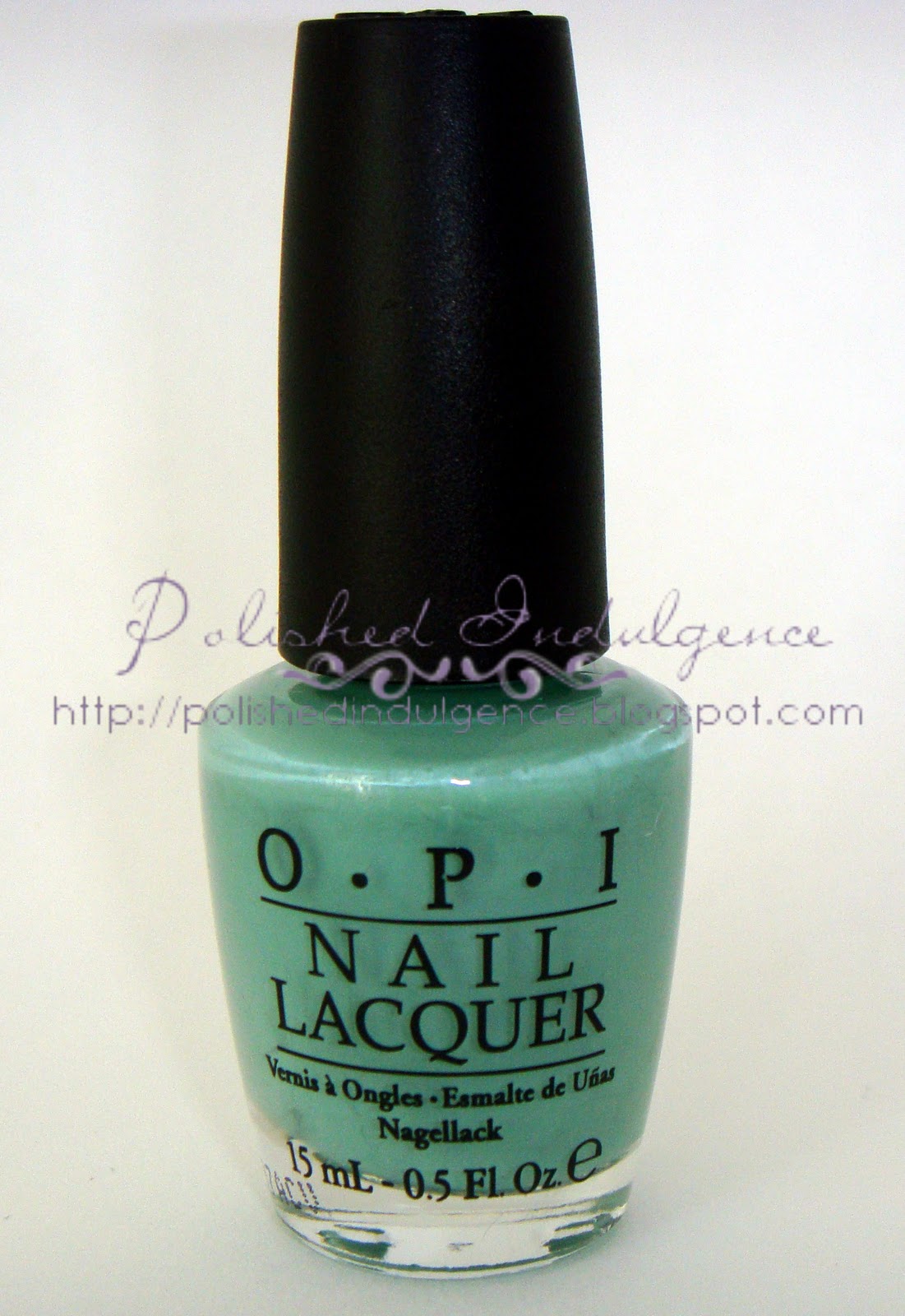Polished Indulgence: OPI Mermaid's Tears are of joy and not sorrow.