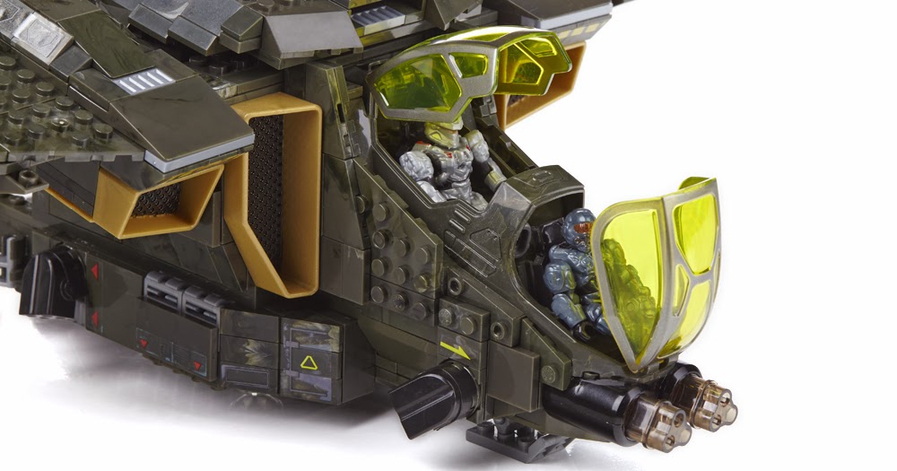 bloks halo warz: HALO UNSC PELICAN GUNSHIP 99,99 euros
