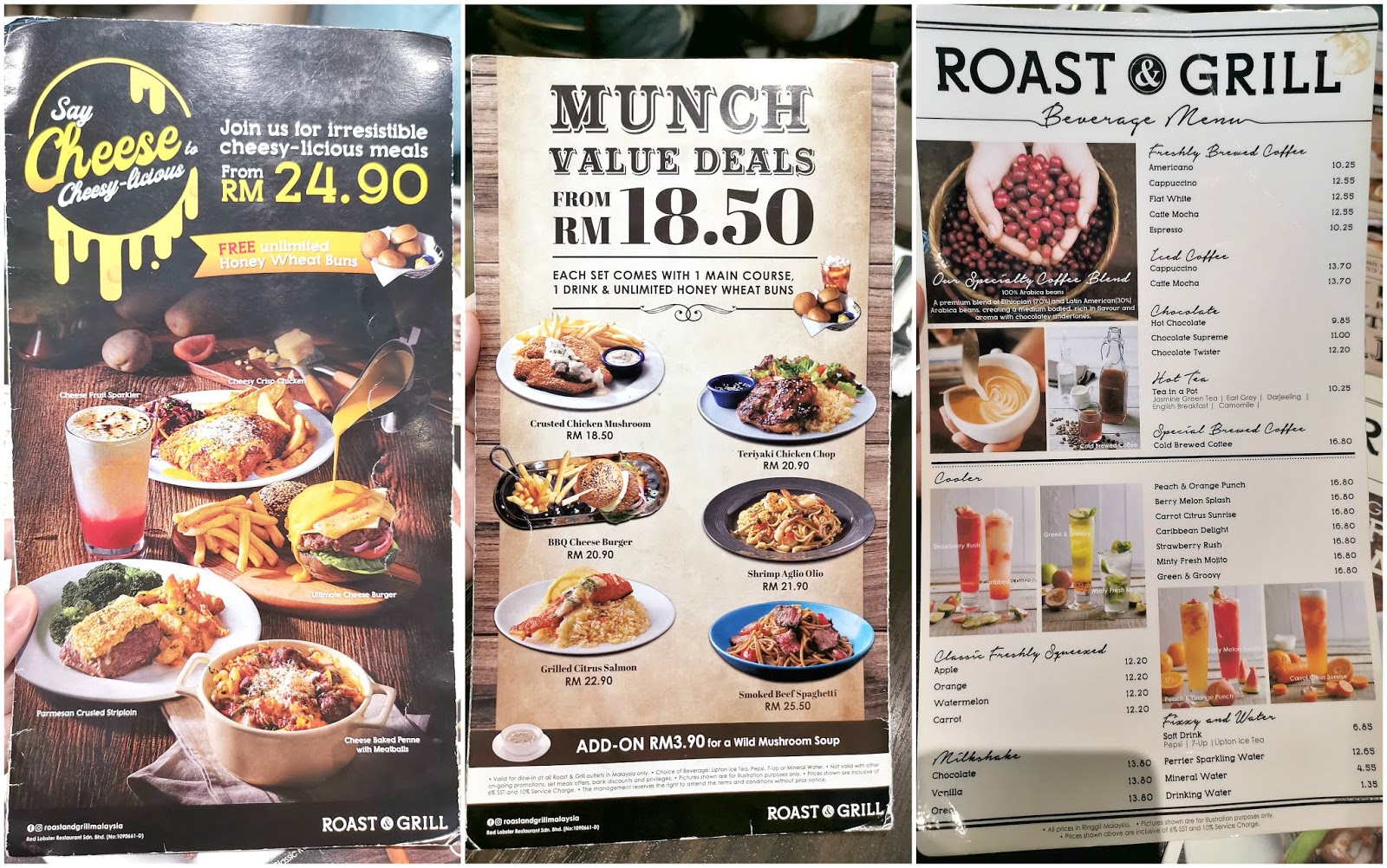 Faith Luv 2 Eat N Travel : Lunch at Roast & Grill @ The Curve