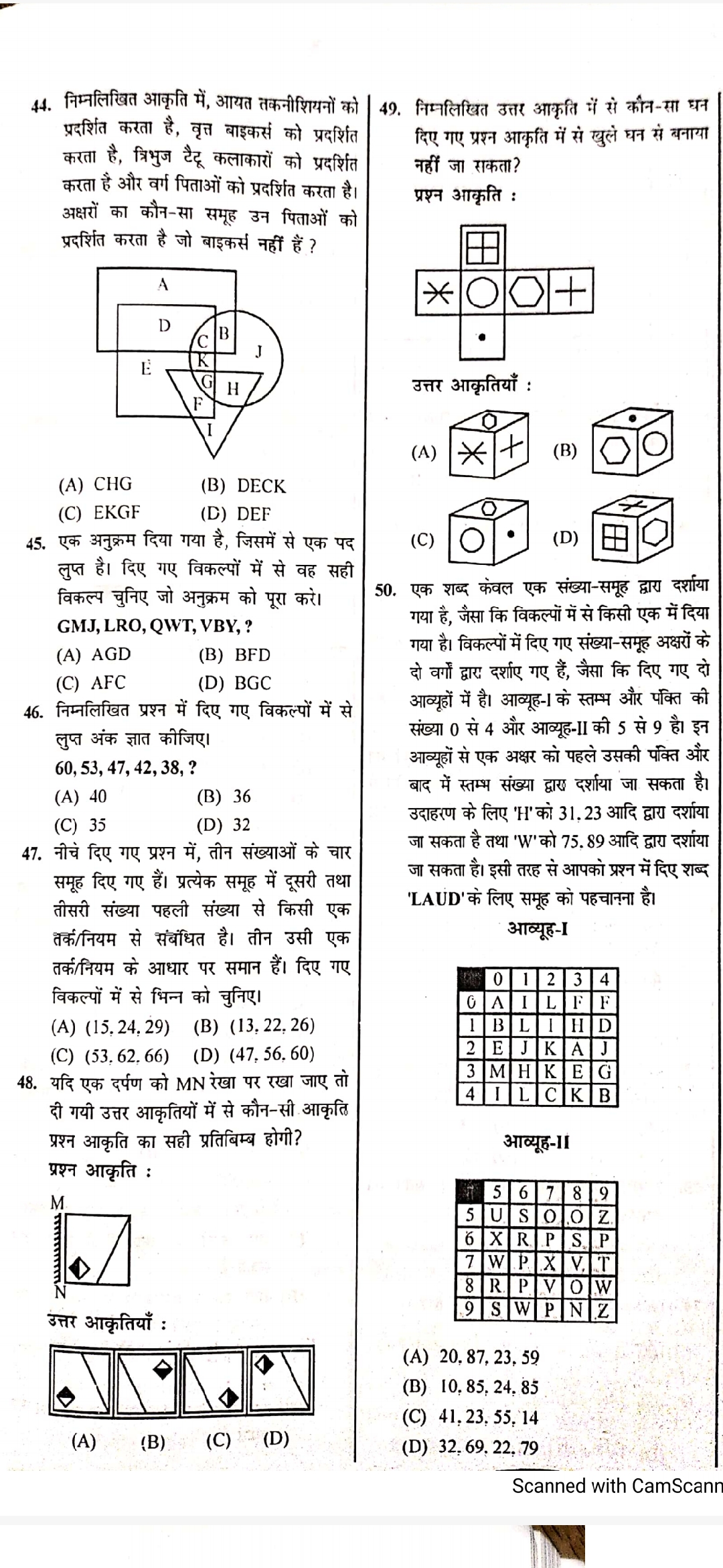 SSC GD SET - 49 (with detailed solution)