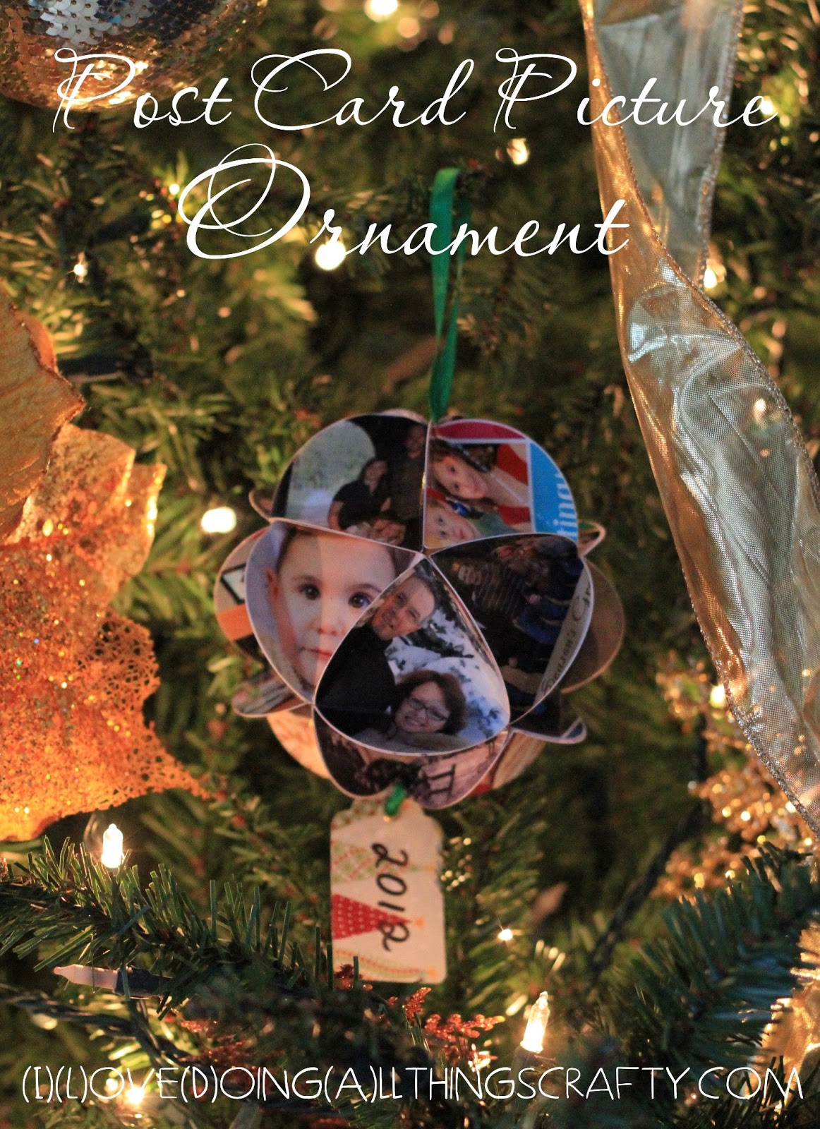 I Love Doing All Things Crafty: DIY Christmas Ornaments | Turning Old ...