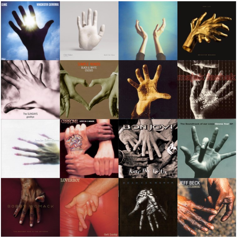 TravelMarx: Music Album Covers With Hands On Them – Part 1