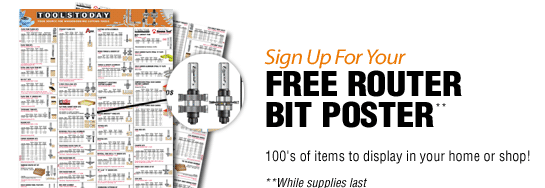 Order Free Router Bits Poster (Worldwide)