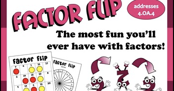The Best of Teacher Entrepreneurs: FREE MATH LESSON - “Factor Flip ...